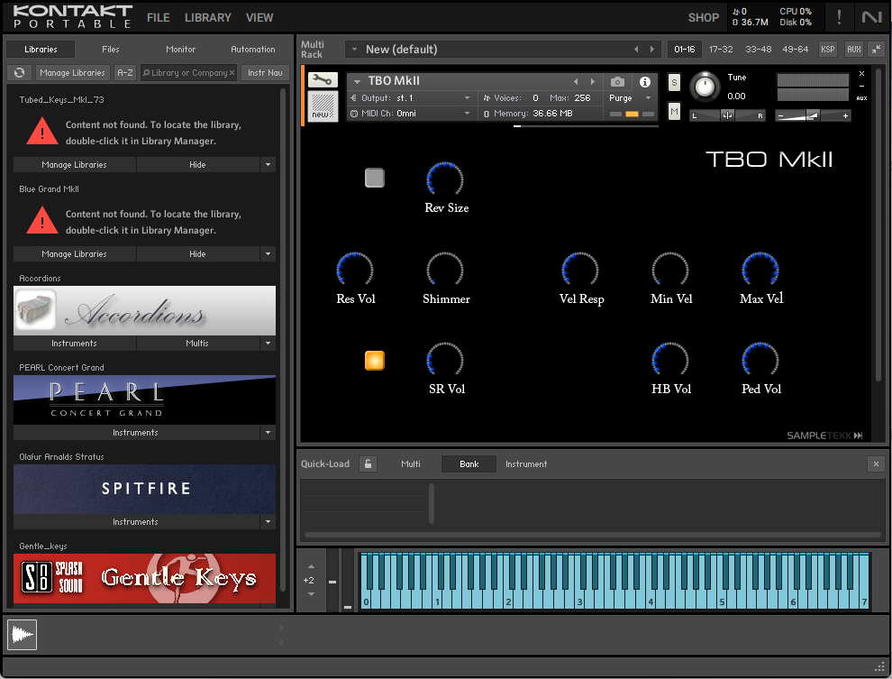 雅马哈C7大钢琴 – Sampletekk TBO MkII KONTAKT-创艺坊